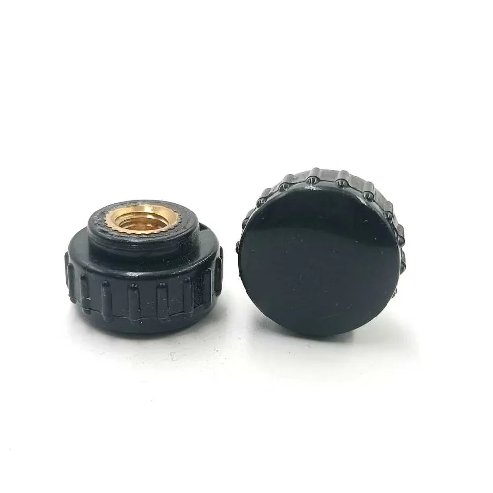 1pcs-10pcs M3 M4 M5 M6 M8 Knurled Round Hand nut Rubber Thumb nut ...
