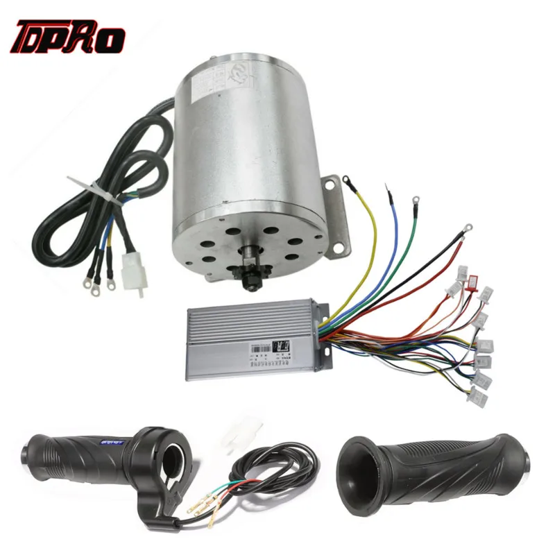 48V-1800W-Electric-Motor-Brushless-Speed-Controller-Scooter-Throttle ...
