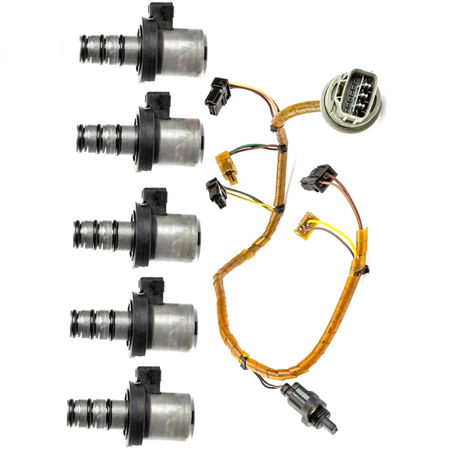 1set-Transmission-Solenoids-Valve-With-Harness-F4A41-F4A42-For-1996-on ...