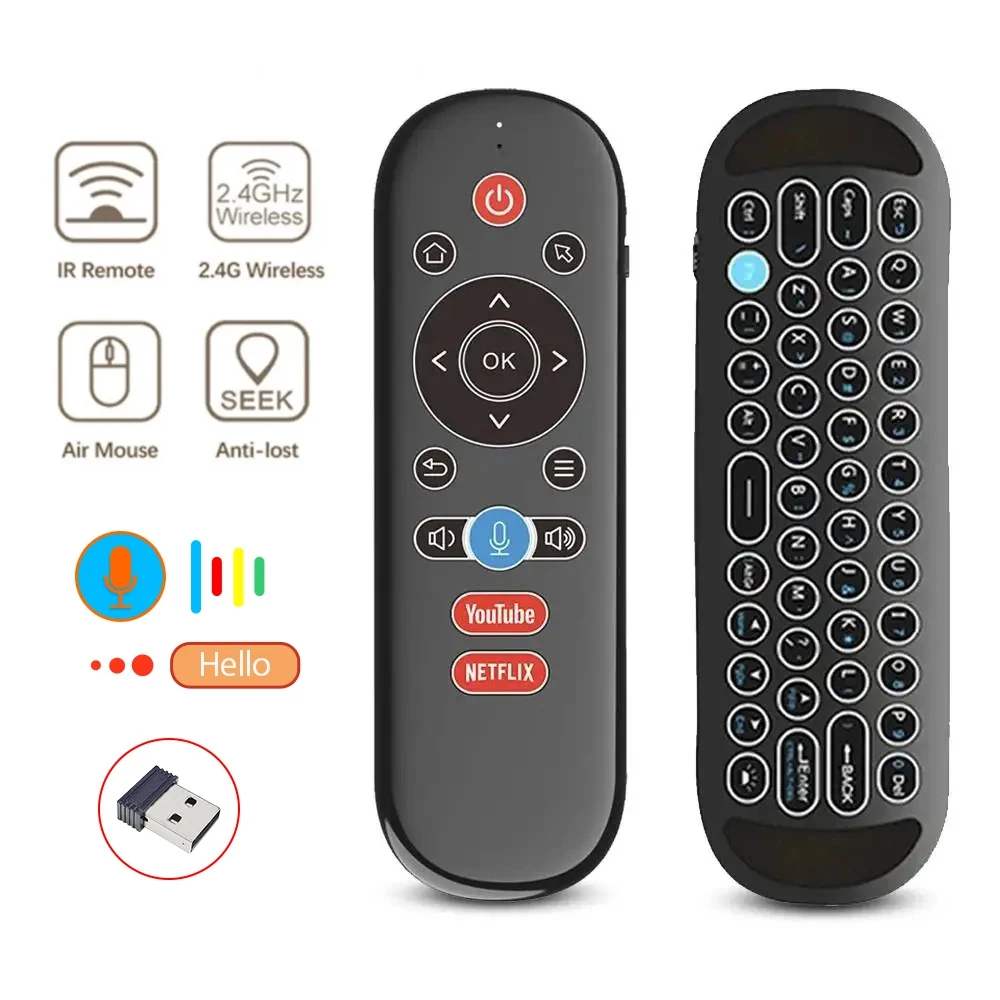 2-4G-Wireless-Gyroscope-Air-Mouse-Voice-Remote-Control-Mini-Keyboard-IR ...