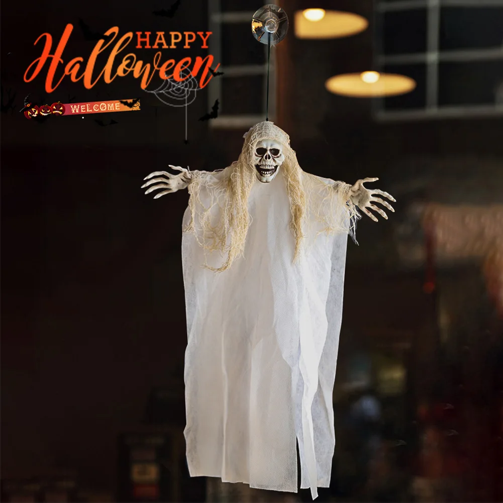Creepy-Skeleton-Face-Hanging-Ghost-Halloween-Home-Party-Decoration ...
