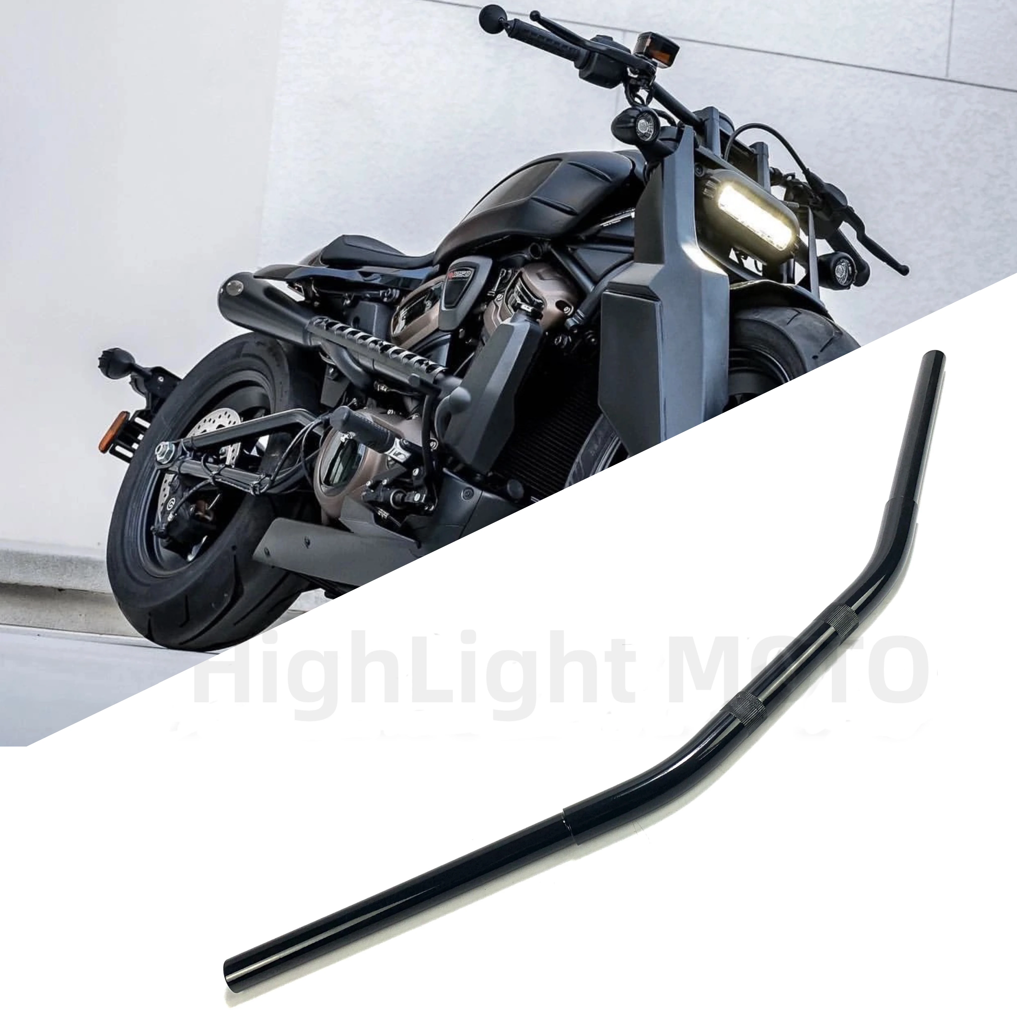Motorcycle-Accessories-1-inch-Handlebar-Handle-Bar-7-8-22mm-Zero-Drag ...