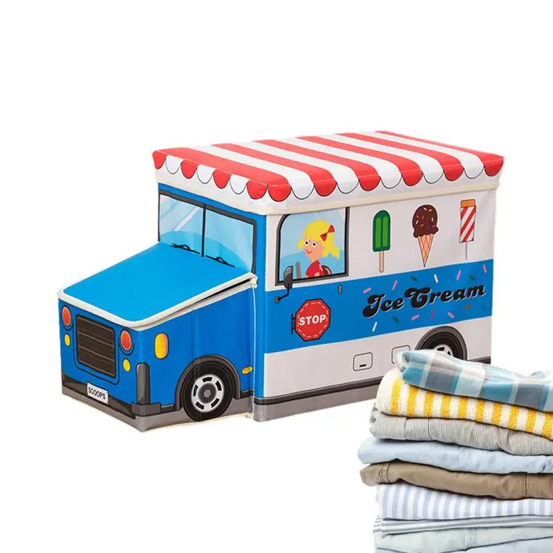 Car-Shape-Storage-Box-Car-Shape-Wood-Clothes-Organizer-Colorful-Large ...