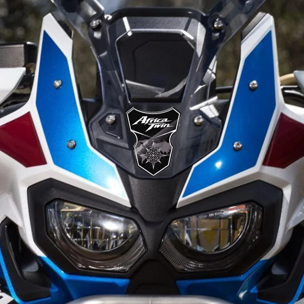 3D Resin Motorcycle Front Fender Fairing Stiicker for Honda CRF1000L ...
