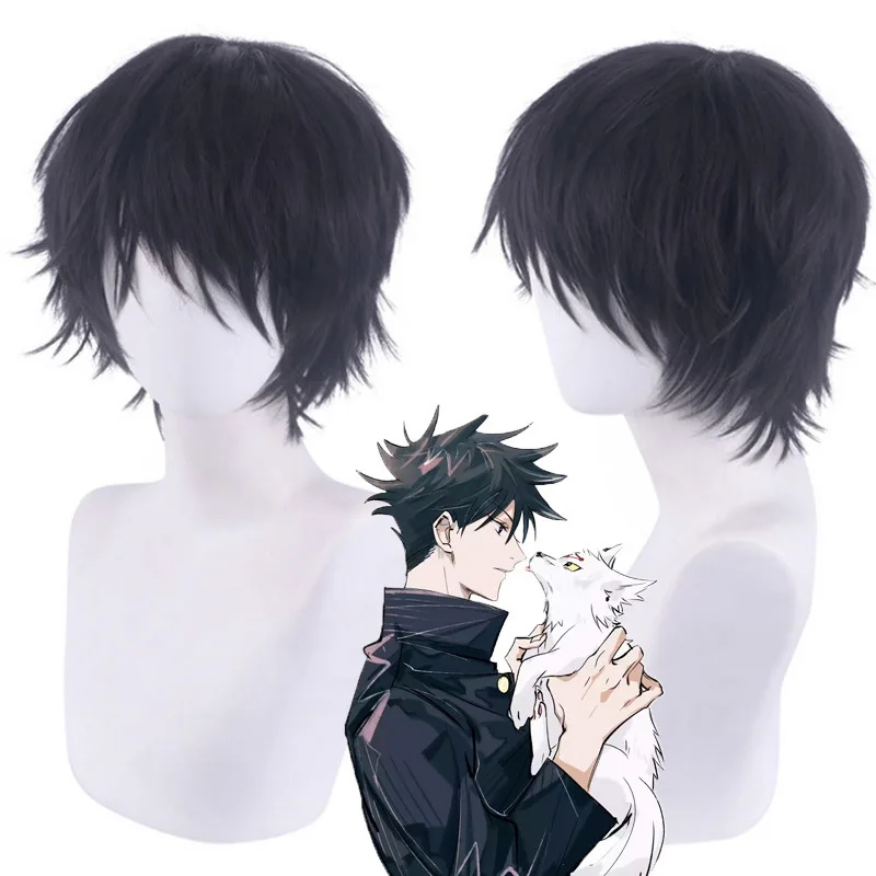 Toji-Fushiguro-Cosplay-Wig-Anime-Jujutsu-Kaisen-2nd-Season-Black-Short ...