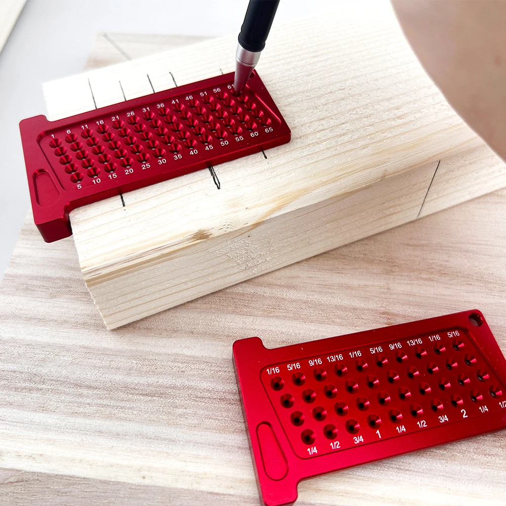 Measuring-Tools-Precision-T-type-Hole-Ruler-Aluminum-Ruler-Woodworking ...