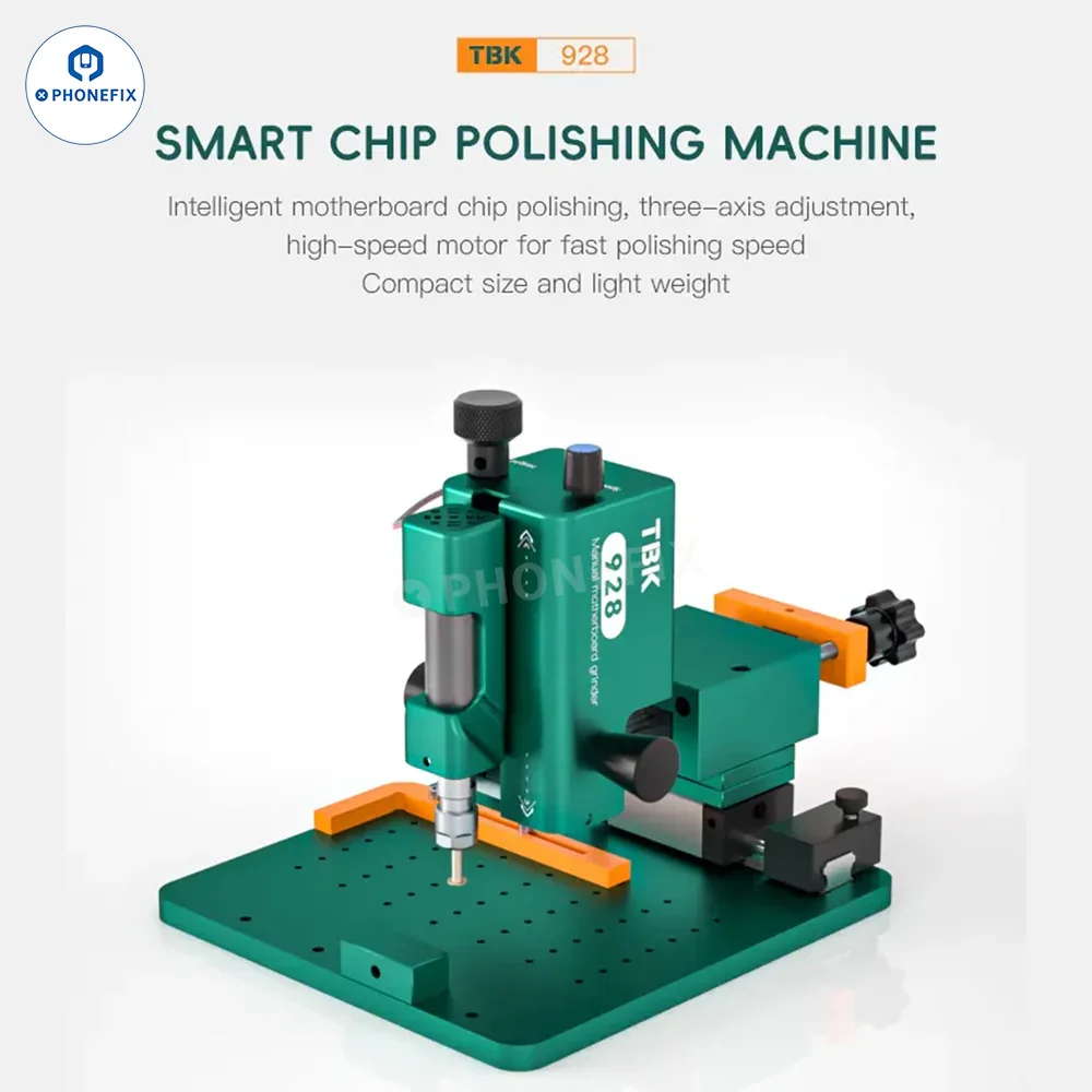 TBK 928 Motherboard Grinder Smart PCB Chip Grinding Machine for Mobile ...