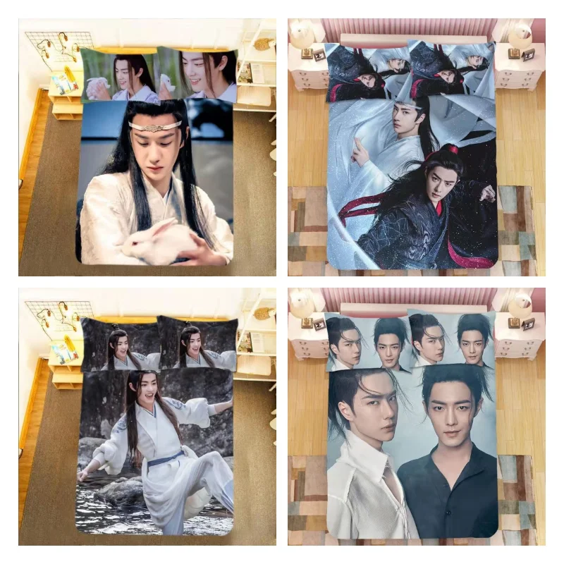 The-Untamed-Xiao-Zhan-Wang-Yibo-BJYX-Student-Dormitory-Single-Bedding ...