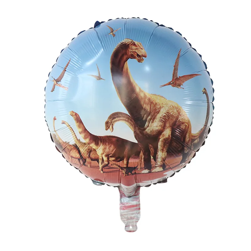 10 globos de helio de aluminio de 18 pulgadas con forma de dinosaurio ...