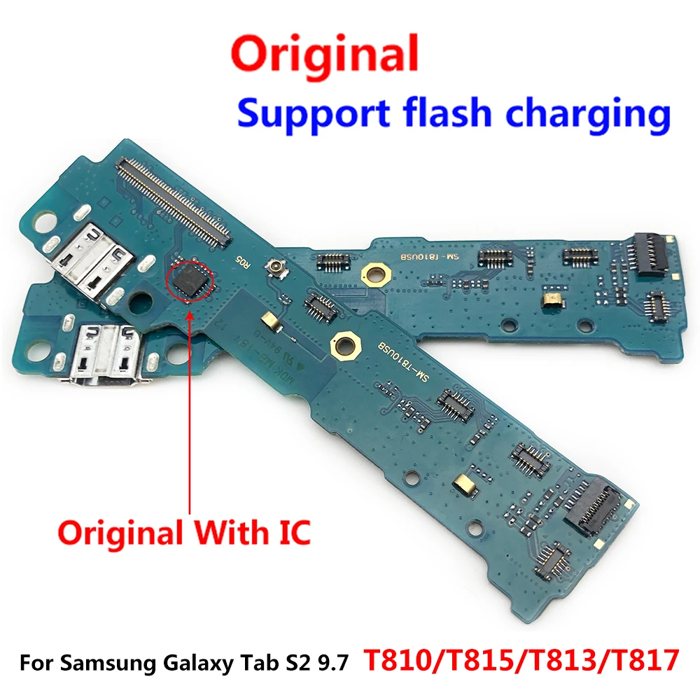 Conector de base de carga Micro USB, Cable flexible para Samsung Galaxy ...