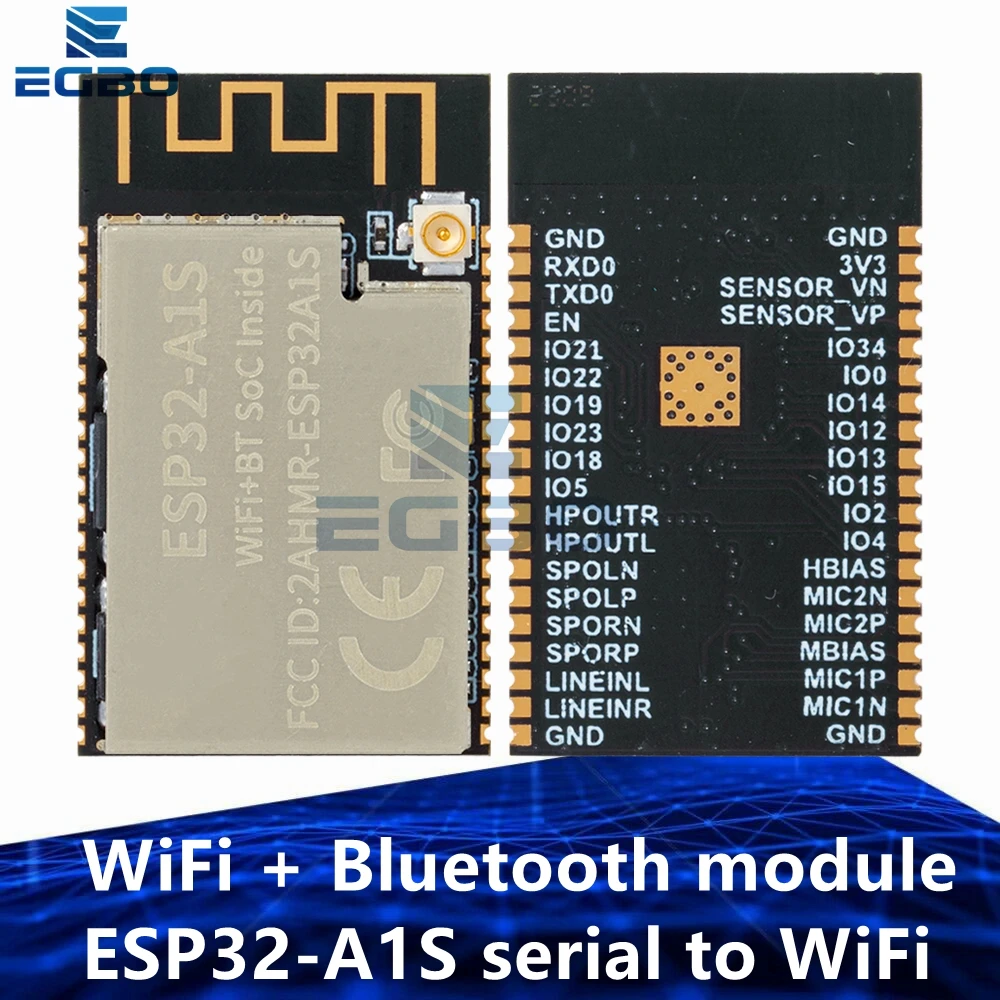 1pcs Original Wifi Bluetooth Module Esp32 Serial To Wifi Audio Module Esp32 A1s Module