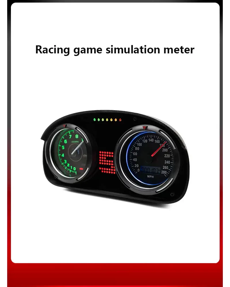 PC-USB-Simracing-Game-RPM-Display-Speed-Display-Meter-Module-for ...