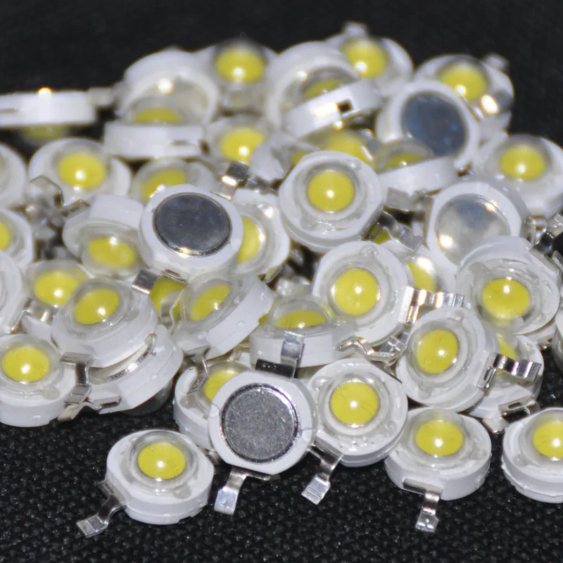 50pcs 1W LED Diode 1 Watt High Power Chips LED Diod White Light ...