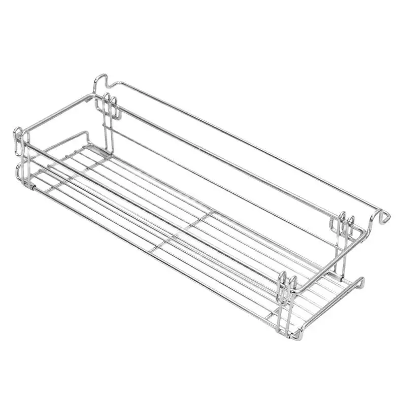 Outdoor Aluminum Table Side Storage Rack Hanging Mesh IGT Table ...