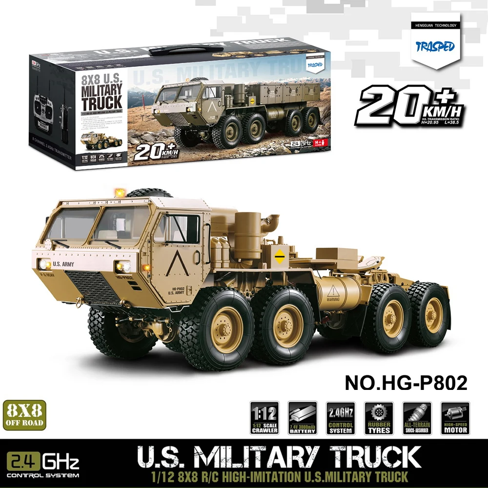 HG-P801-P802-1-12-8X8-M983-US-Army-Military-Truck-RC-Electric-Remote ...