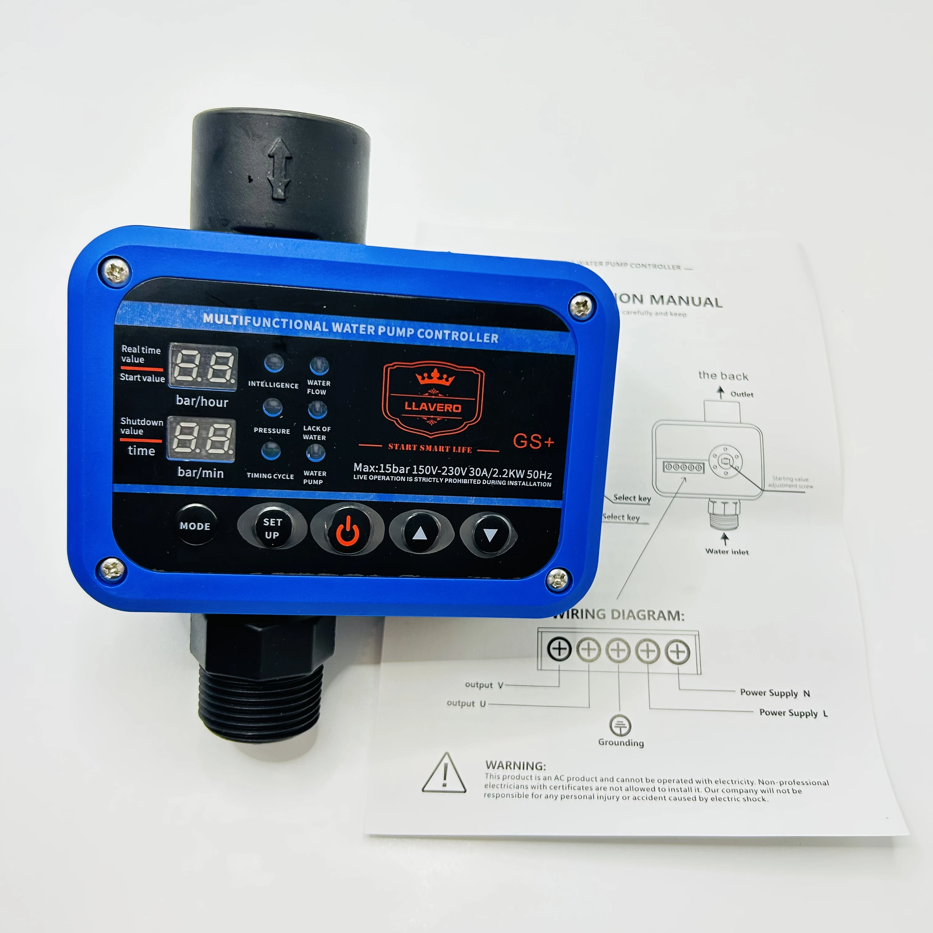 Water-Pump-Pressure-Controller-GSPRO-Small-and-compact-adjustable-water ...