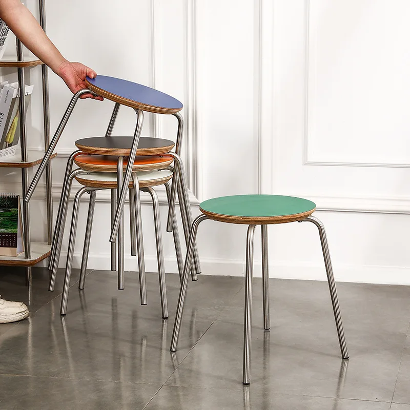 Wuli-Medieval-Style-Stool-Can-Be-Stacked-Household-Dining-Table-Round ...