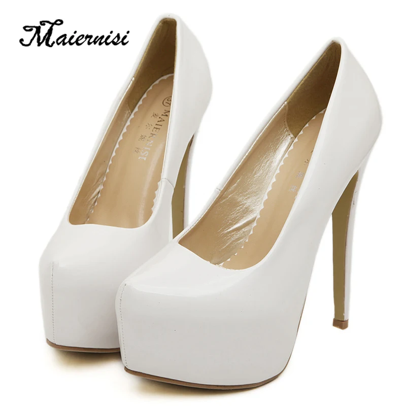 Women-s-High-Heel-Pumps-Fashion-New-High-5cm-Platform-15cm-Heels-Model ...