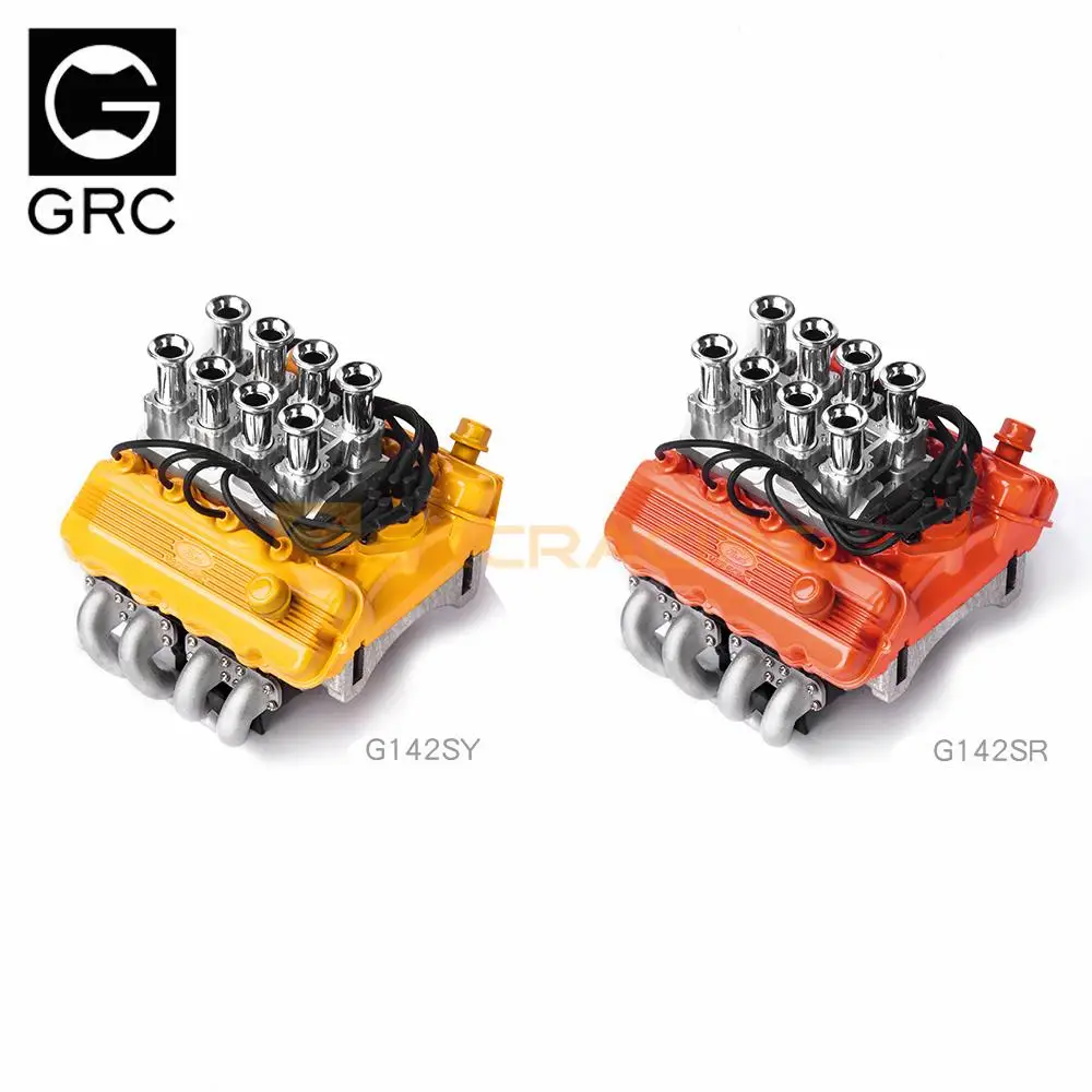Grc-1-10-Scale-Simulation-V8-Engine-Cover-Motor-Heat-Sink-Cooling-Hood ...