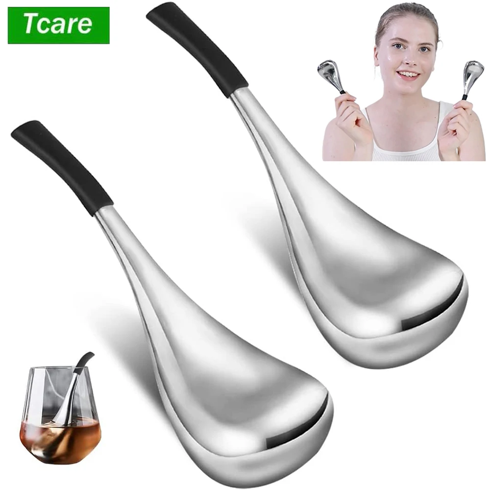 Tcare 1 Pair Cryo Sticks for Facial Massage,Whiskey & Wine Chilling ...