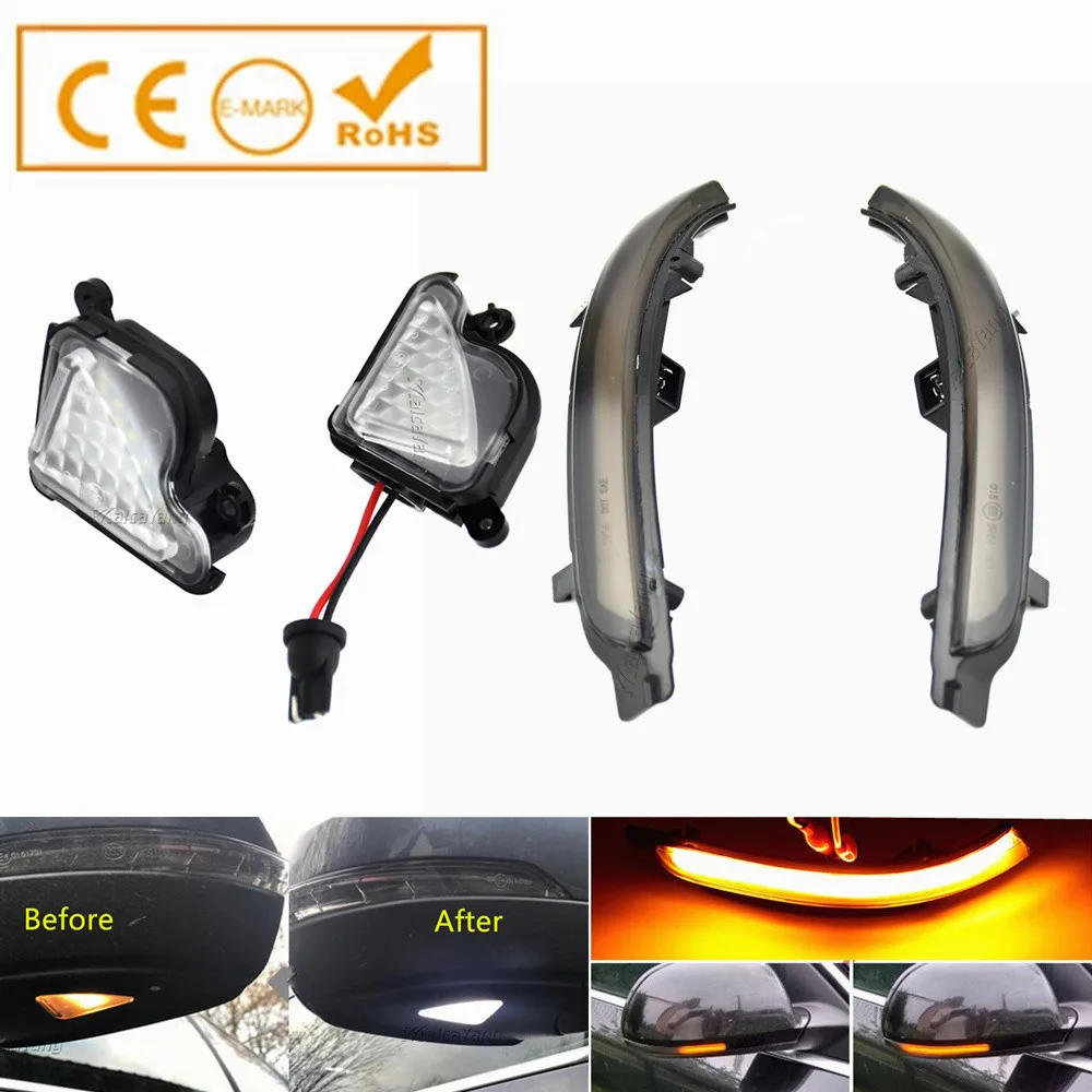 For Skoda Octavia 2009-2013 SUPERB 2008-2014 Dynamic Blinker Turn ...