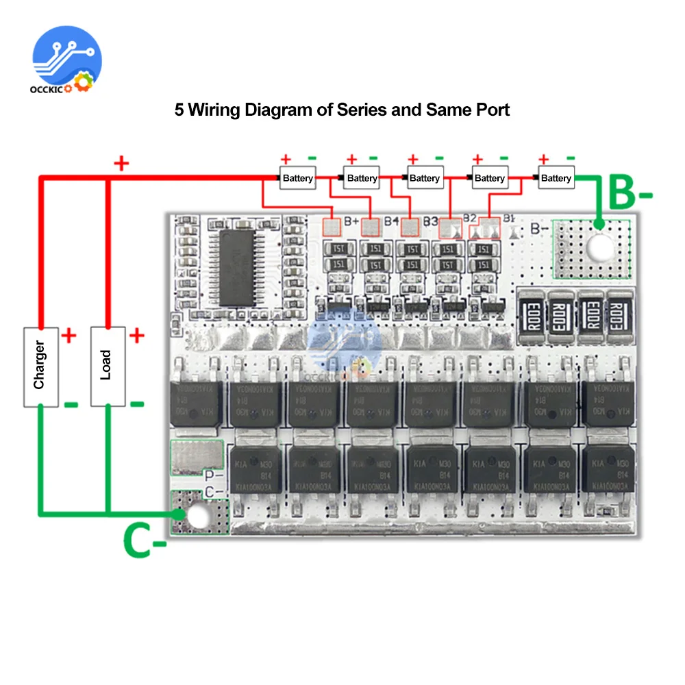 3S/4S/5S BMS 3.2V 100A 리튬 철 인산 리튬 배터리 보호 회로 보드 리튬 이온 삼항| | - AliExpress