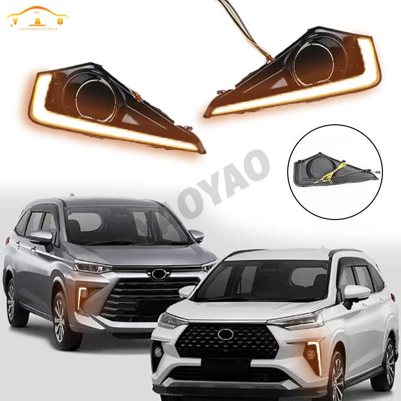 LED-For-Toyota-Veloz-DRL-2021-2022-2023-Daytime-Running-Light-Rear ...