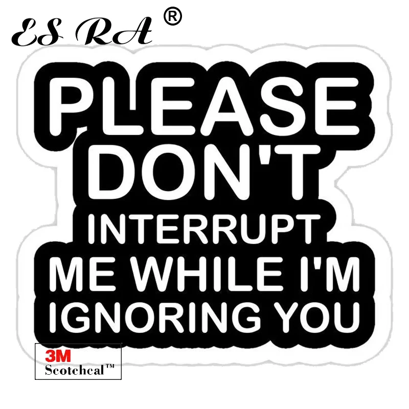 Quotes-Stickers-Funny-Says-Pegatinas-Decals-Don-t-Interrupt-Me-Matt ...