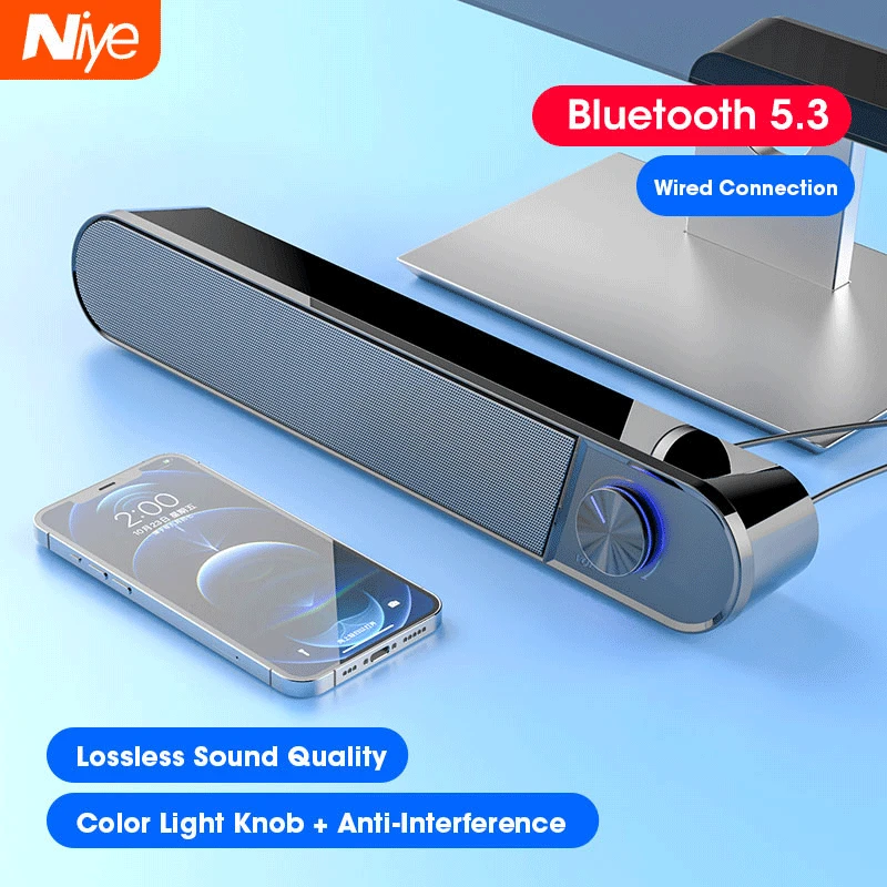 Niye-NEW-Computer-Speakers-Sound-Box-USB-Wired-High-Quality-Subwoofer ...