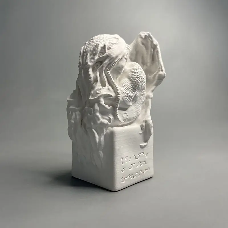 Mitología Lord Cthulhu de R'lyeh, escultura de yeso, figuritas, Retrato ...