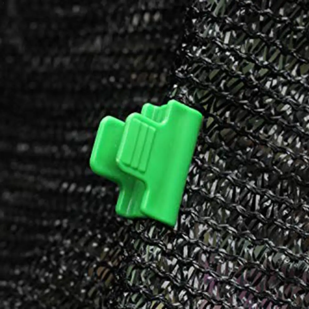 Tuteur - lien - attache,Clips de Filet de Couverture Ilm pour Serre,Cerceau de Tunnel,Pinces de ...