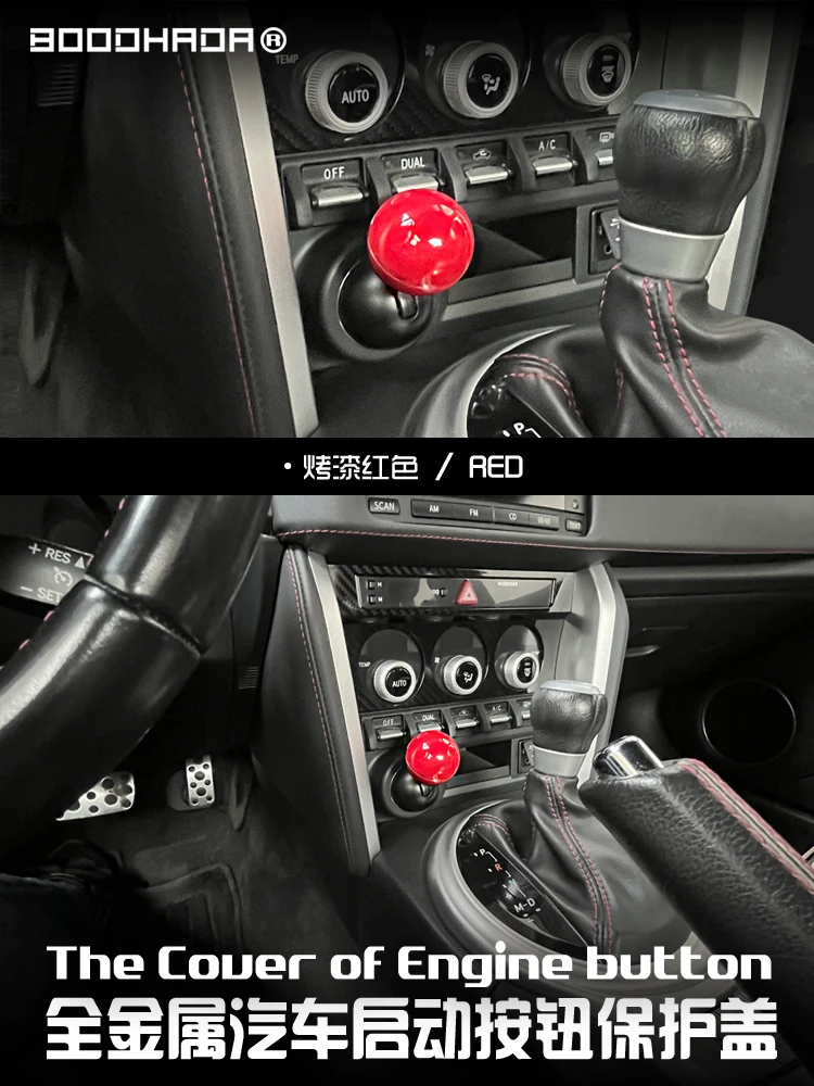 For-Ferrari-car-one-click-start-button-decorative-sticker-liquid-cat-x ...