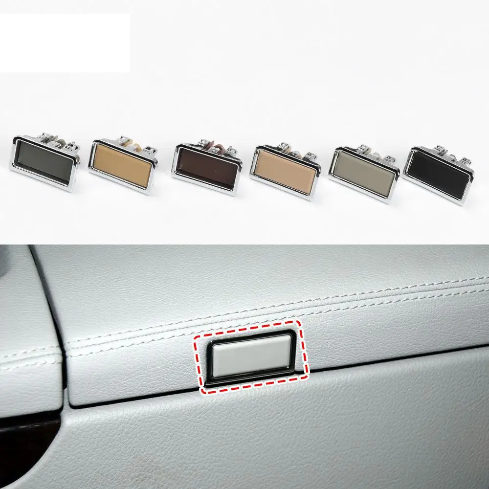 Car-Armrest-Switch-Button-Cover-Center-Console-with-Chrome-for-Mercedes ...