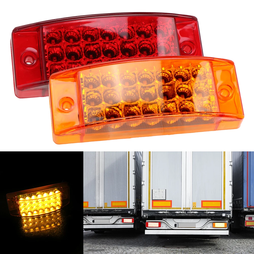 21-LED-Tail-Light-12V-24V-Flowing-Indicator-Blinker-Stop-Lamp-Brake ...