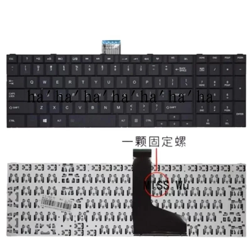 WYORESY New French keyboard for Toshiba Satellite C850 c855d c850d C855 ...