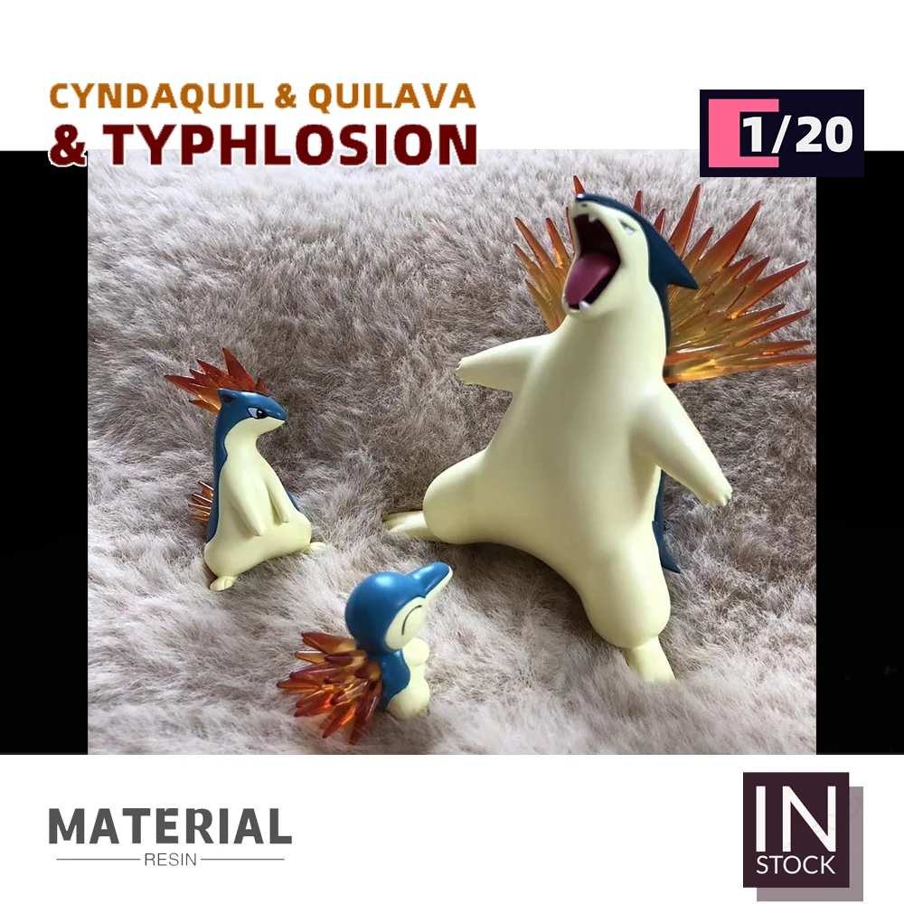Cyndaquil Quilava Typhlosion