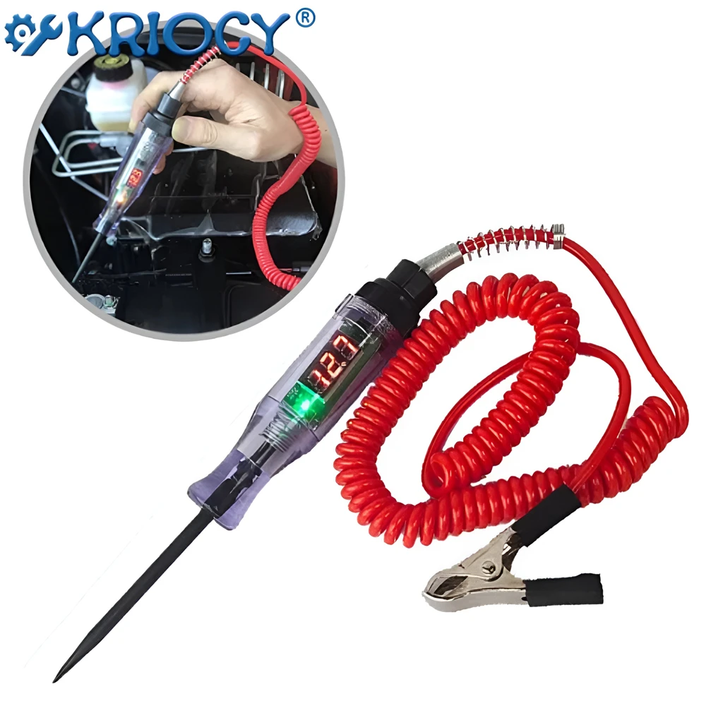 6V-12V-24V-Car-Circuit-Tester-Premium-Test-Light-Probe-Pen-Light-Bulb ...