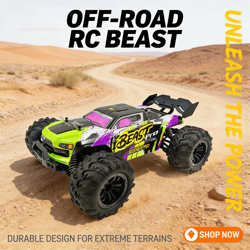 PRO/MAX Remote Control Car 1:16 80KM/H Brushless Off-Road Drift Car ...