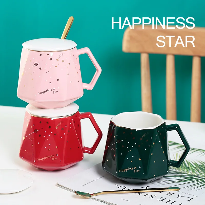 Cute-Ceramic-Mug-Creative-Hand-Made-Coffee-Cup-Couples-Cup-Breakfast ...