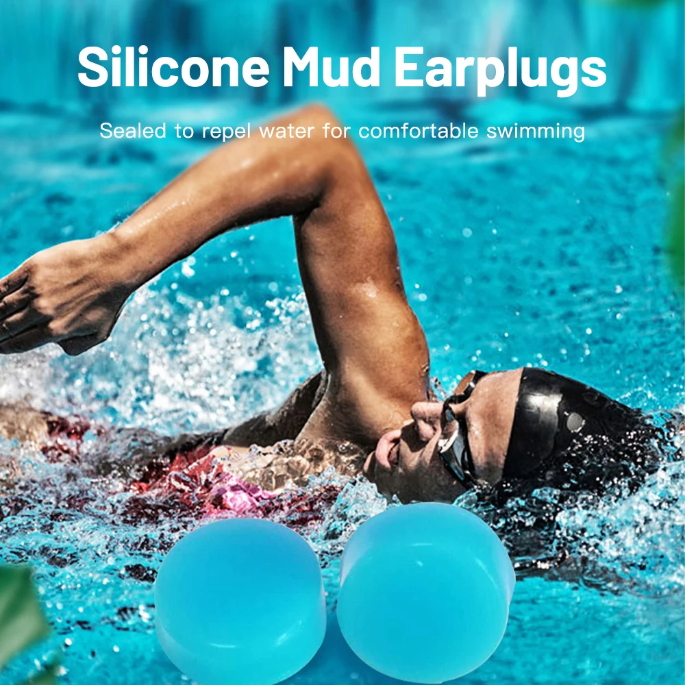 12Pcs-Earplugs-for-Sleeping-Anti-Noise-Silicone-Mud-Earplugs-Waterproof ...