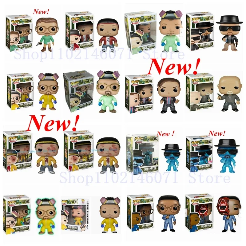 FUNKO-POP-Breaking-Bad-HEISENBERG-162-GOODMAN-163-Walter-White-160-165 ...