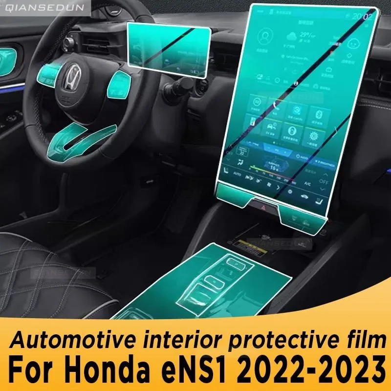 For-Honda-eNS1-2022-2023-Gearbox-Panel-Navigation-Screen-Automotive-Interior-TPU-Protective-Film ...