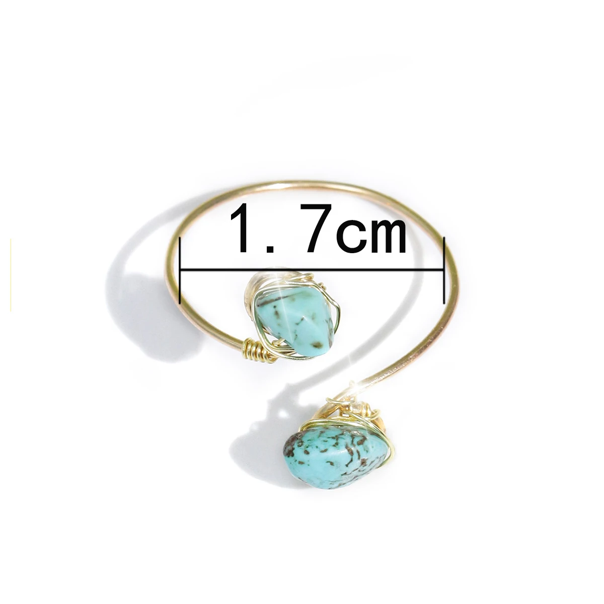 New-Natural-Crystal-Stone-Rings-Irregular-Hand-Woven-Women-Men-4-Colors-Resizable-Ring-Simple ...