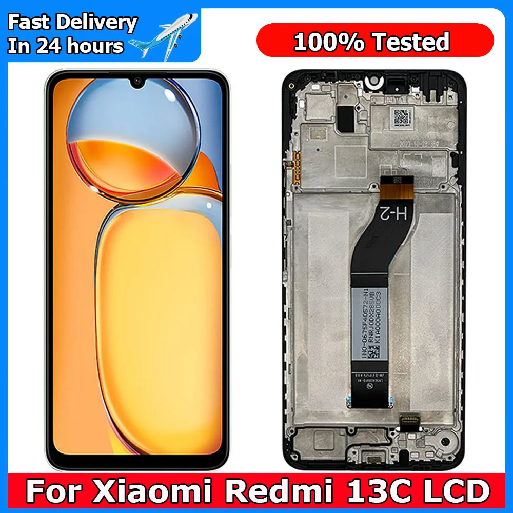 6-74-For-Xiaomi-Redmi-13C-23100RN82L-LCD-Display-Touch-Screen-With ...