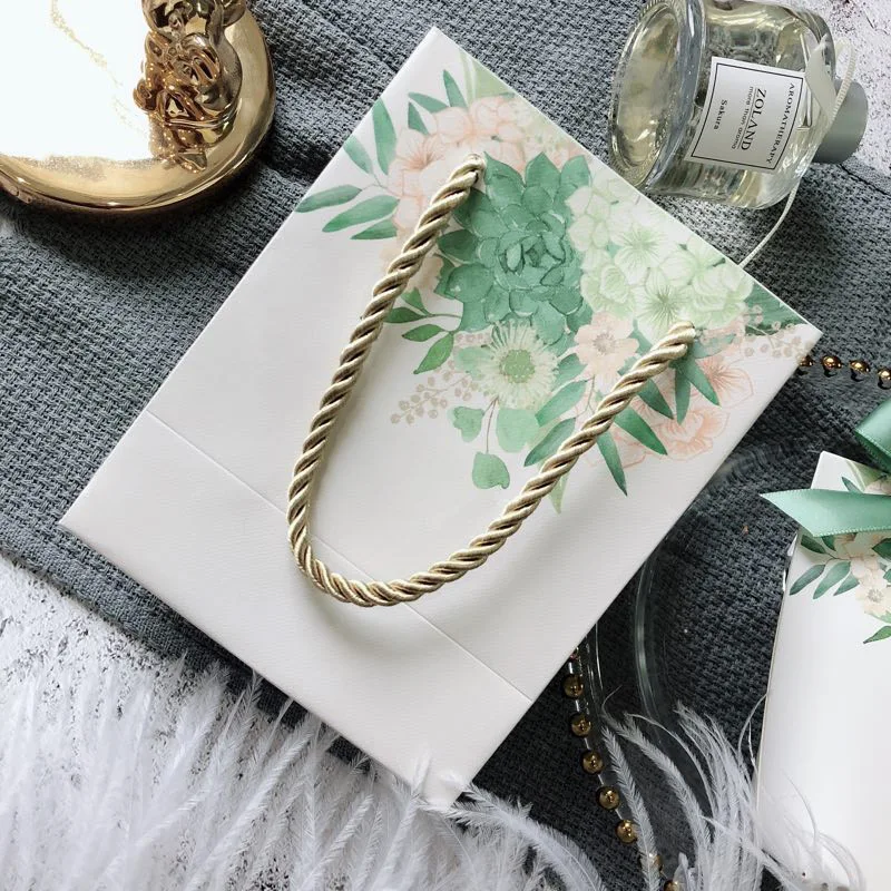 5Pcs Mori Wedding Gift Bag European Style Wedding Creative Candy Bag ...