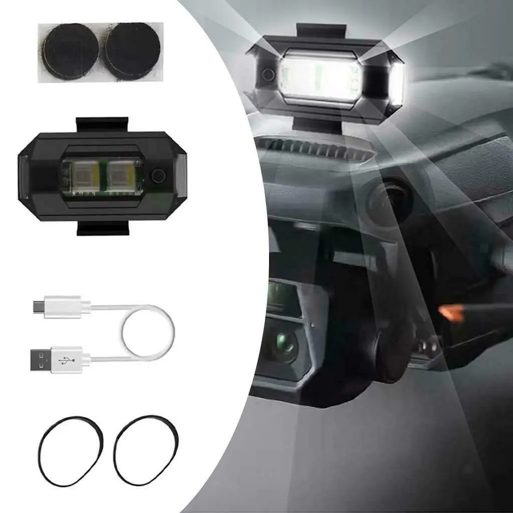 Drone Strobe Light DR 02 for Ulanzi Mavic Air Bike Accessories Drone Strobe Light Kit Accessories Anti Collision Light bicicleta AliExpress