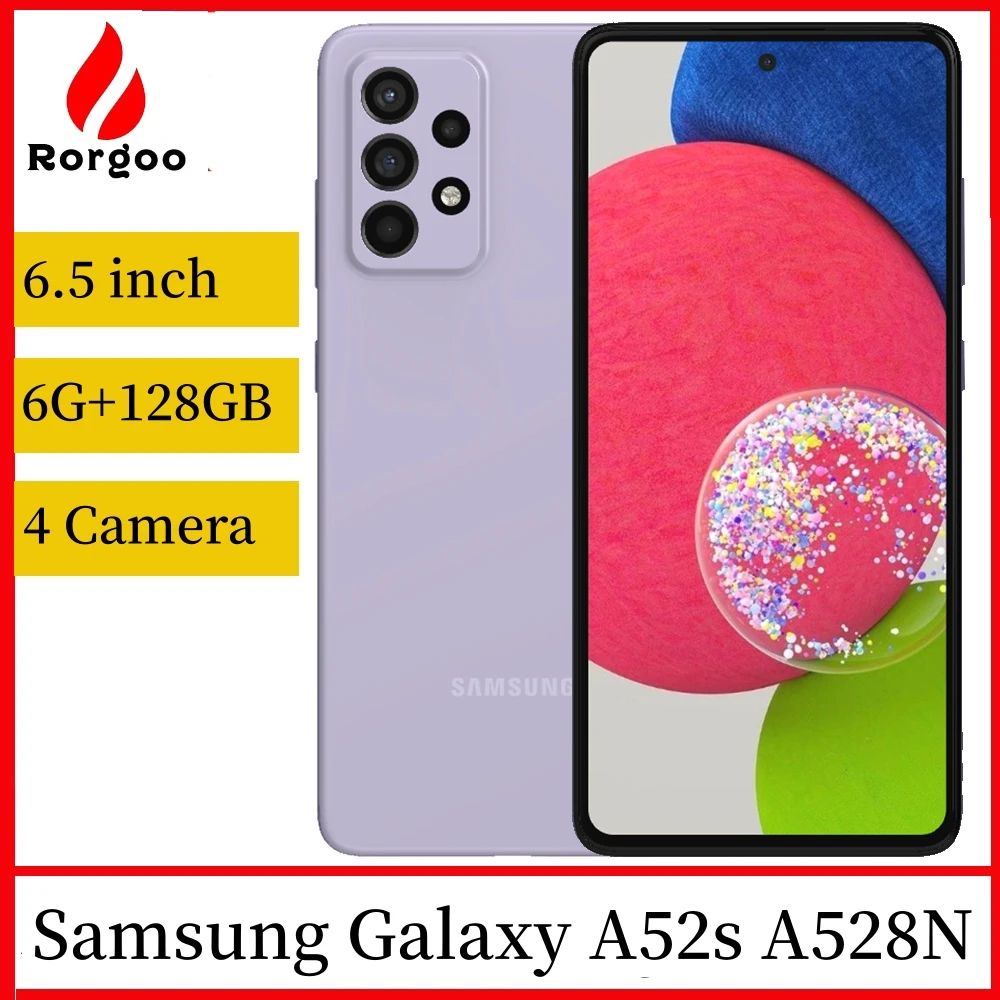 Samsung-Galaxy-A52s-A528N-5G-Original-Mobile-Phone-NFC-6-5-6GB-RAM ...