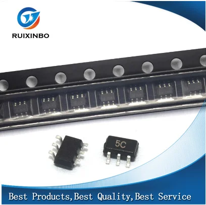 10Pcs-Lot-SMF05CT1G-SMF05CT-SMF05C-SOT-363-SOT-SMD-5C-SMF05C-TCT-ESD-Electrostatic-Protection ...