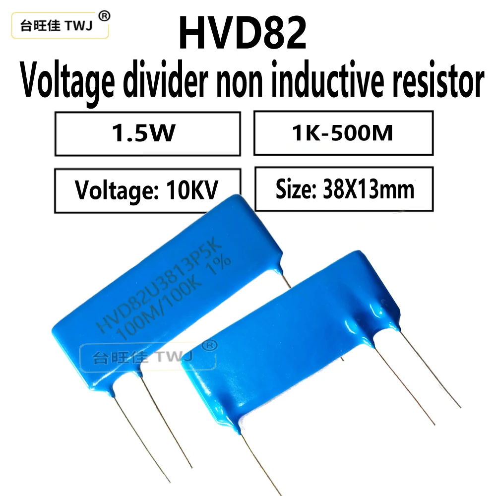1pcs HVD82U3813P5K partial voltage sampling resistor 1.5W 100M/100K ...