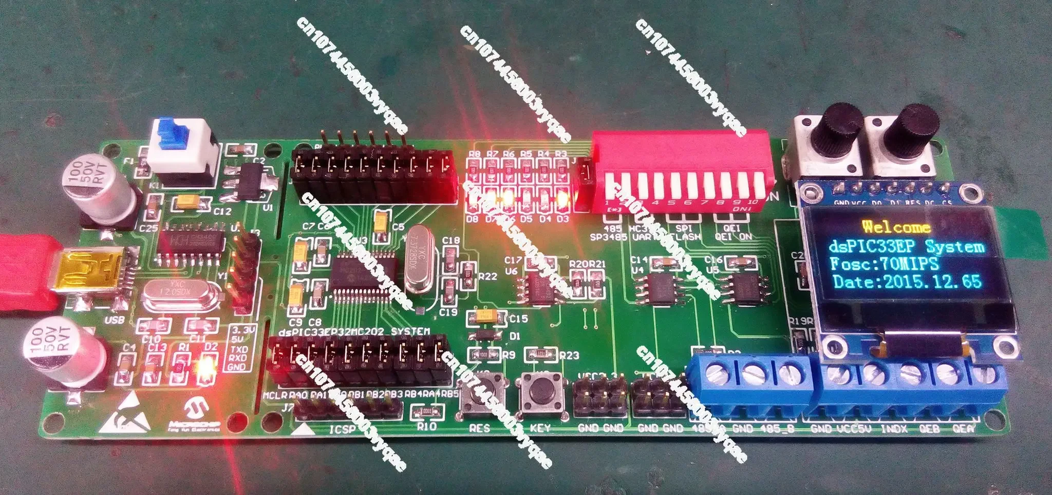 DSPIC-development-board-DSPIC33EP-development-board-DSP-experimental-board-dSPIC33EP-series ...